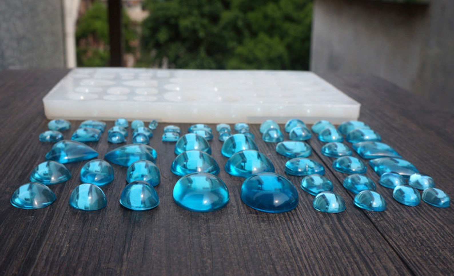 A Set Tear Drop Silicone Mold Resin Silicone Mould Jewelry - Etsy
