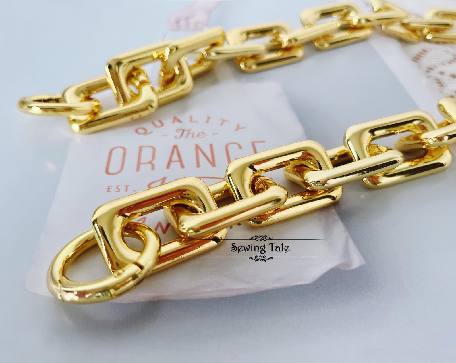 1 Piece 52cm Long Heavy Metal Purse Chain Chunky Chain Replacement ...