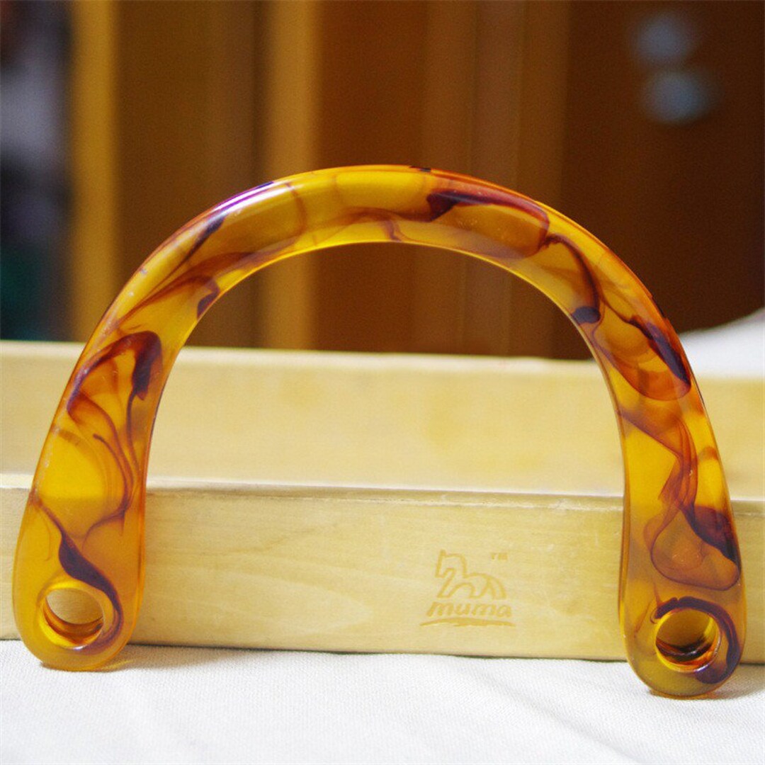 A Pair of Acrylic Purse Handles Resin Handbag Handles (ST_L_1184_CE) - Etsy