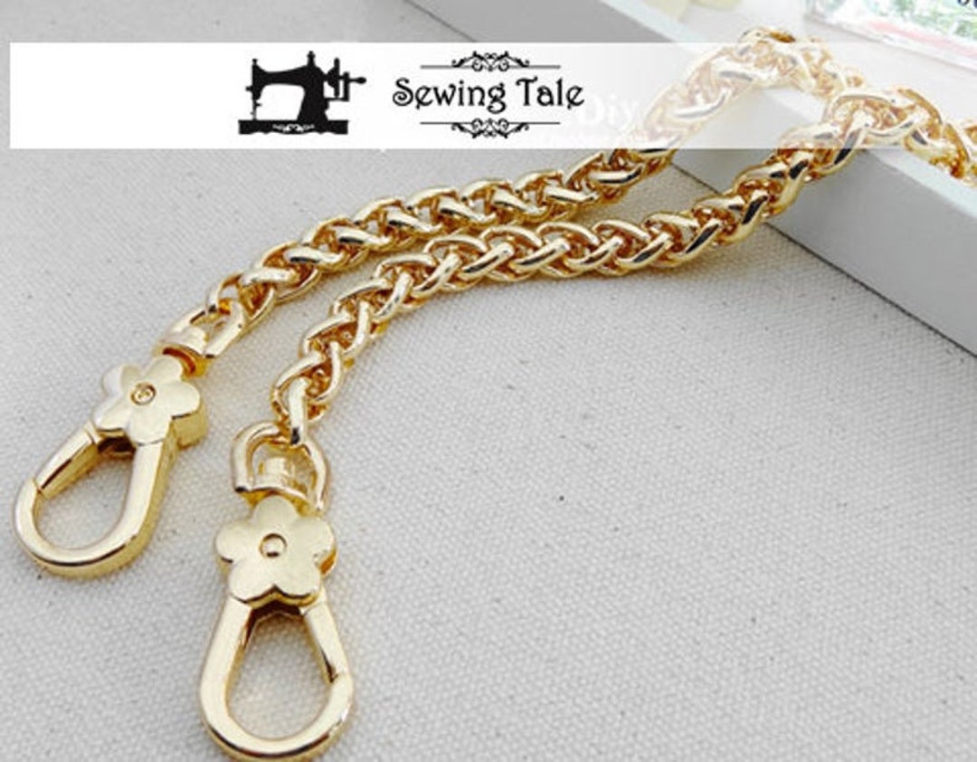 Gold Chain Strap 7mm Bag Chain Replacement Strap Purse Chain Bag Strap ...