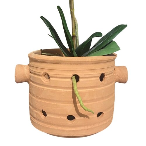 Terracotta Hanging Planter for Plants Hanging Orchid Pot. - Etsy