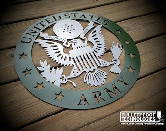 United States Army Metal Sign Metal Army Sign U.S. Army - Etsy
