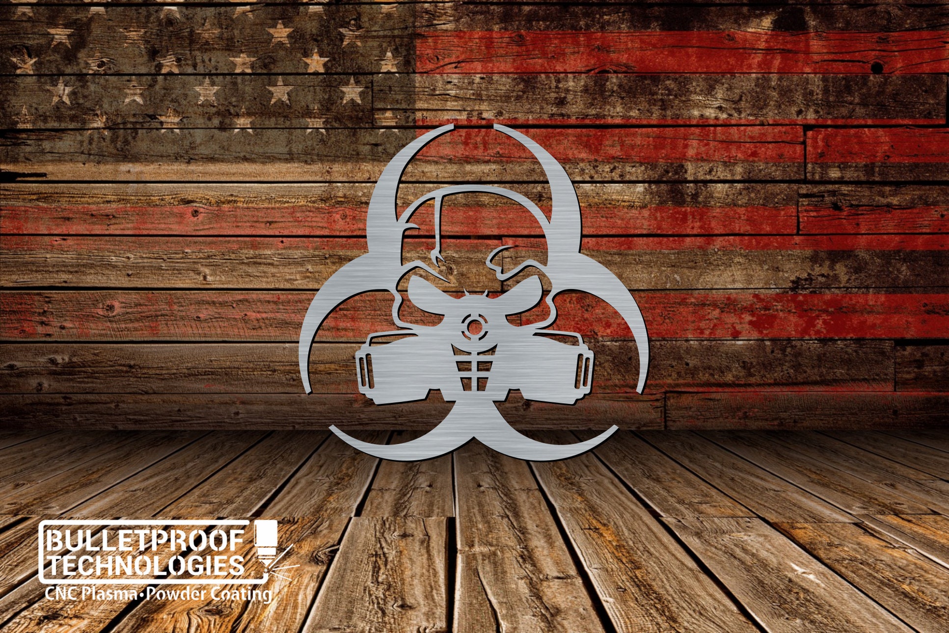 Biohazard Skull Wallpaper