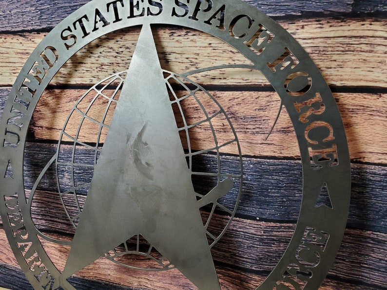United States Space Force Metal Sign 18x18 Miltary Signs | Etsy