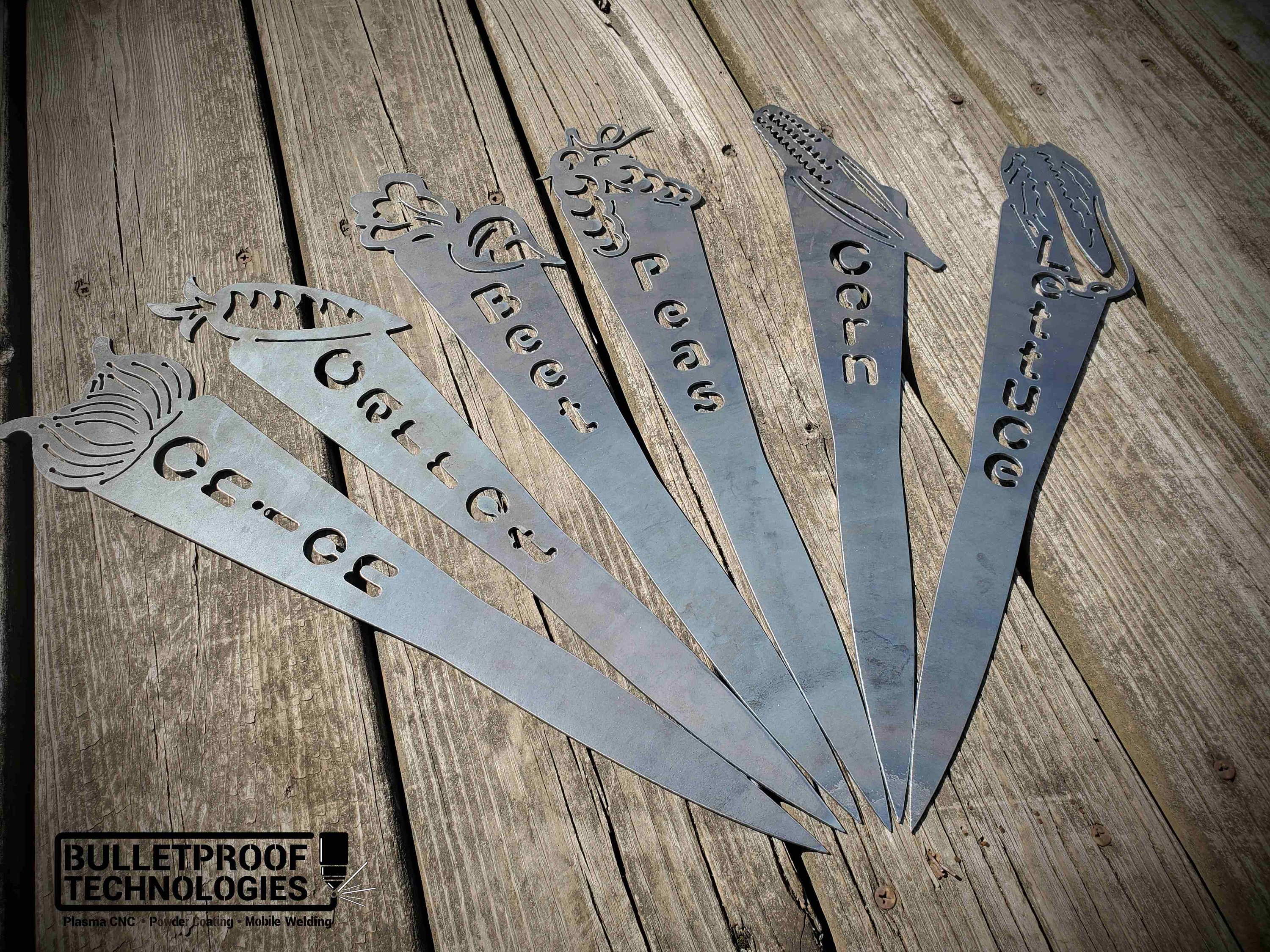Vegetable Garden Stakes 17x3.5 -garden Stakes- Vegetable Stakes- Yard ...