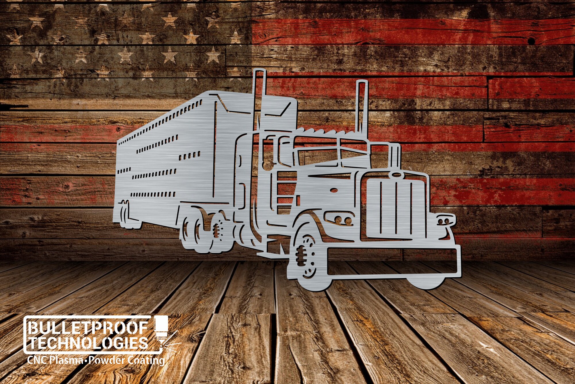 Semi Truck Sign Peterbuilt Hauler Metal Sign - Etsy