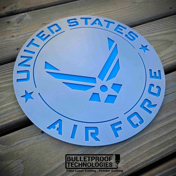 Metal Air Force Sign - Etsy