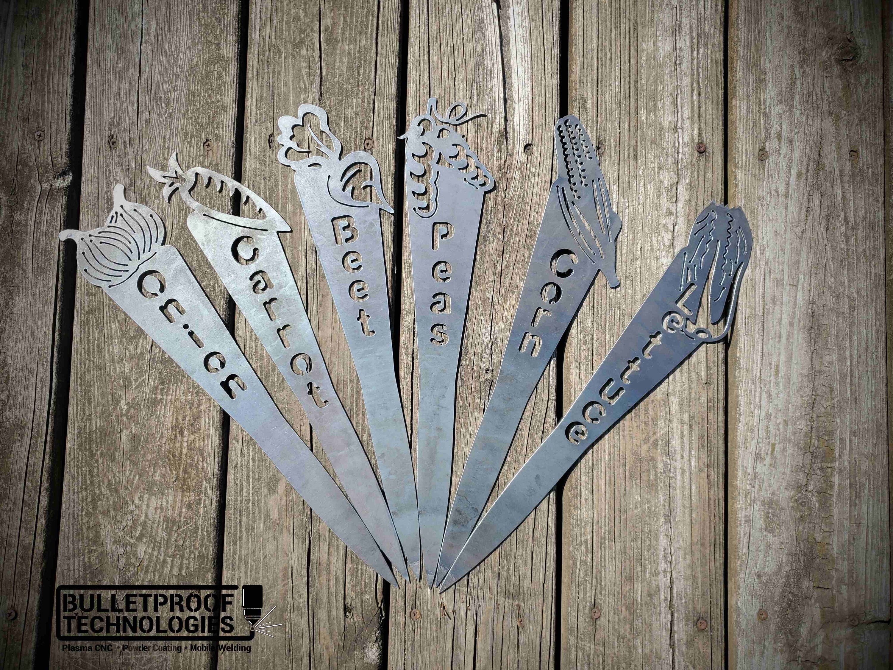 Vegetable Garden Stakes 17x3.5 -garden Stakes- Vegetable Stakes- Yard ...