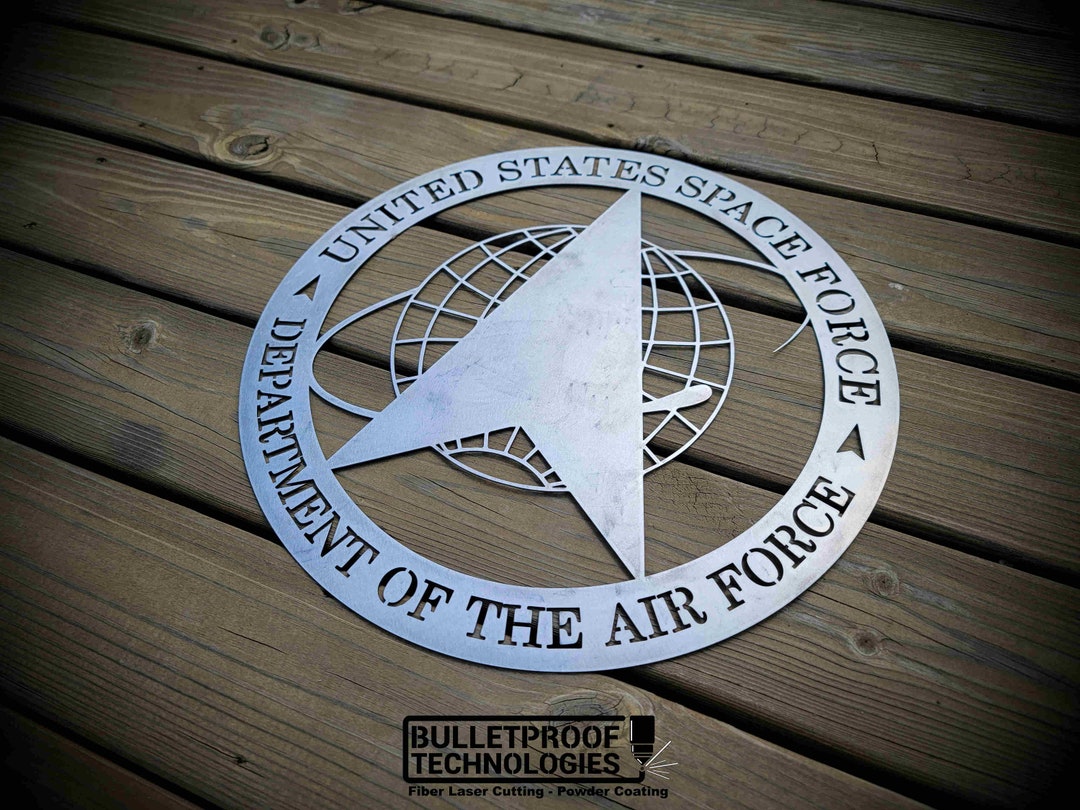 United States Space Force Metal Sign - Miltary Signs - Metal Art Signs ...