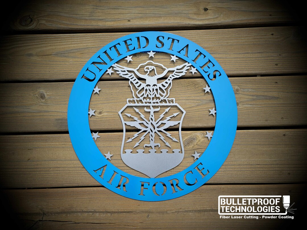 US Air Force Metal Sign - Etsy