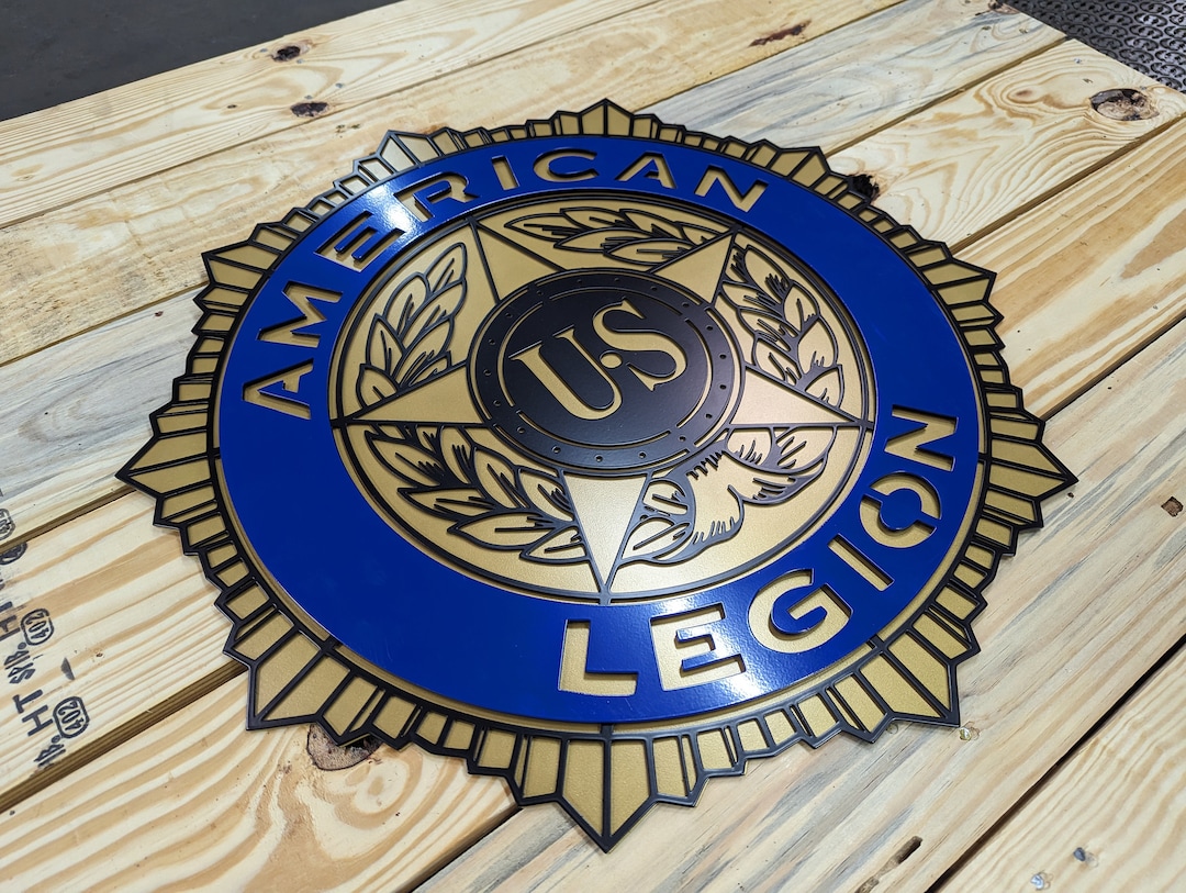 American Legion 3 Layer Sign - Etsy