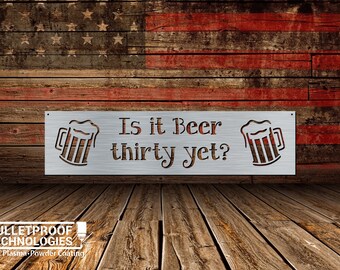 Beer Thirty Sign | Etsy