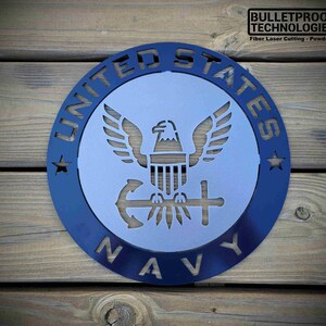US Navy Metal Sign - Etsy
