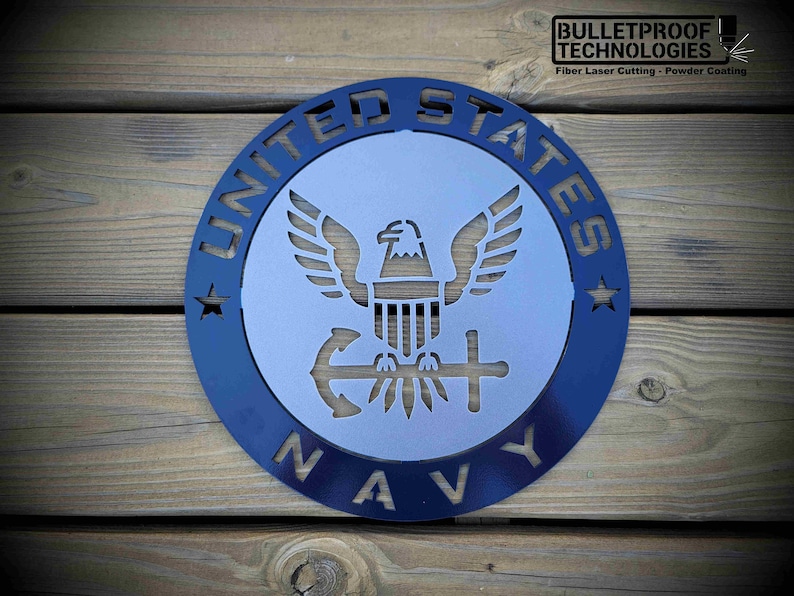 US Navy Metal Sign - Etsy