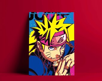 Naruto poster | Etsy