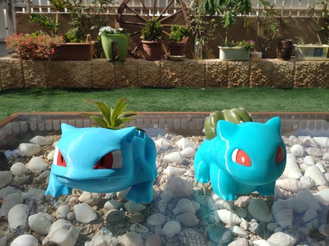 Bulbasaur Ivysaur Venusaur Pokemon planter pot Cute | Etsy