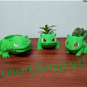 Bulbasaur Ivysaur Venusaur Pokemon planter pot Cute | Etsy