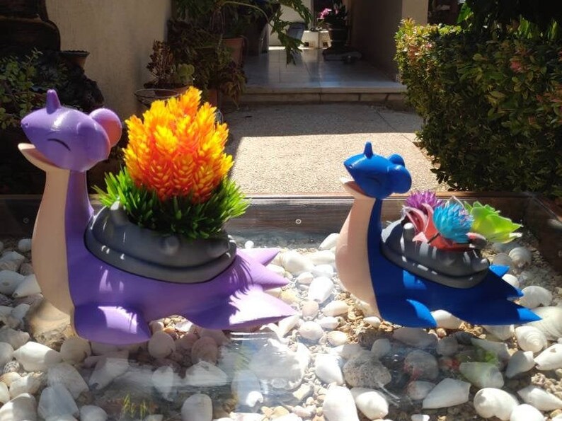 Happy Lapras Cute Pokemon Planter | Etsy