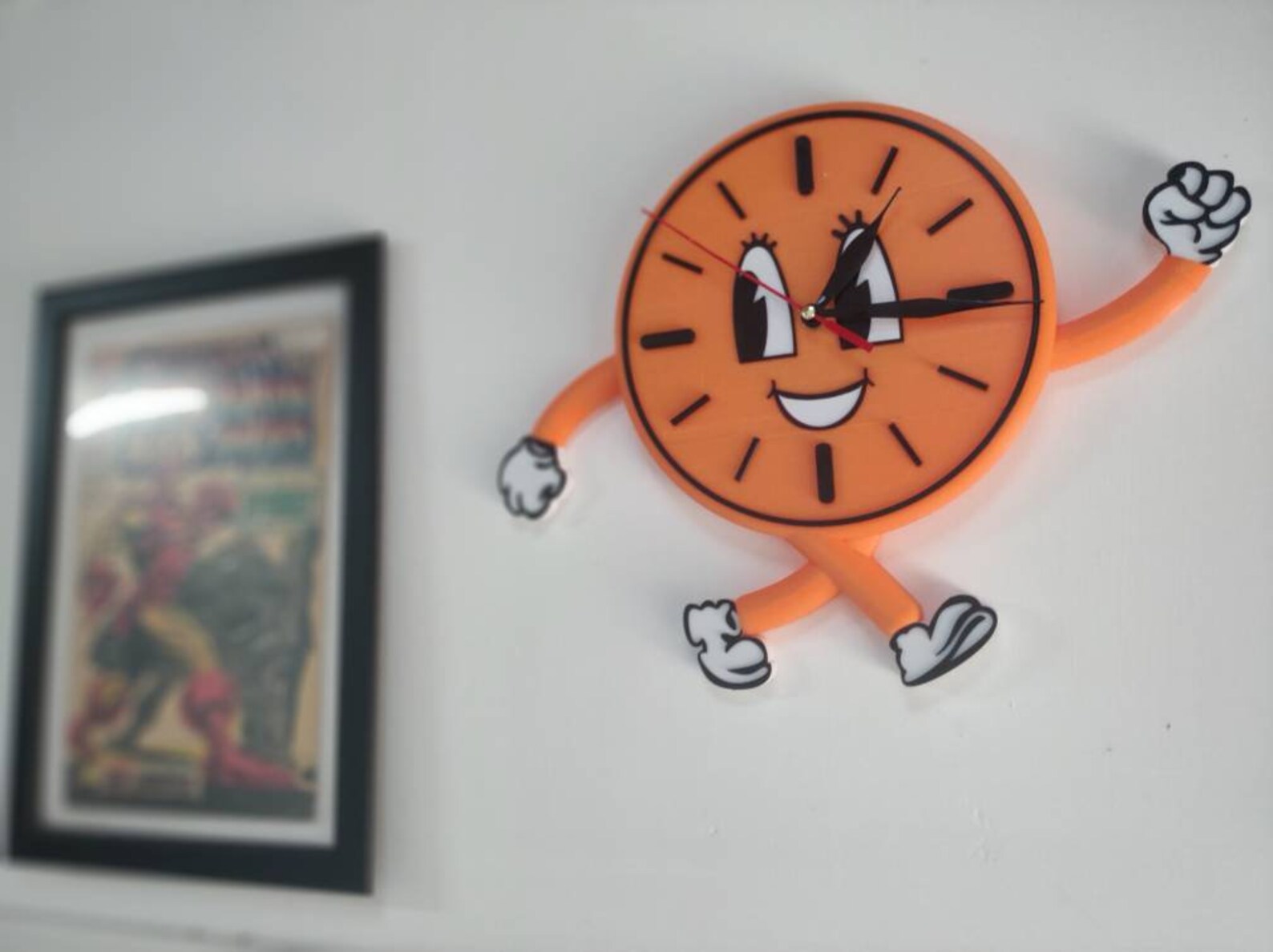 Miss Minutes Hanging Decorative Clock - Etsy