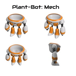 Plant Bots Robot Planters Collection WORK IN PROGRESS - Etsy