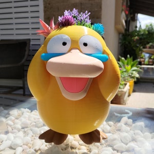 Agonized Psyduck Cute Pokemon Planter Desk Organizer - Etsy