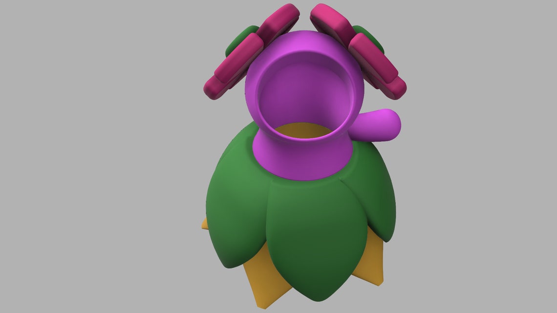 Dancing Bellossom Cute Floral Pokemon Planter WORK IN | Etsy