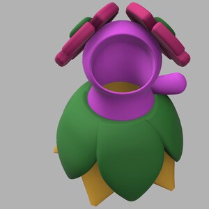 Dancing Bellossom Cute Floral Pokemon Planter WORK IN | Etsy