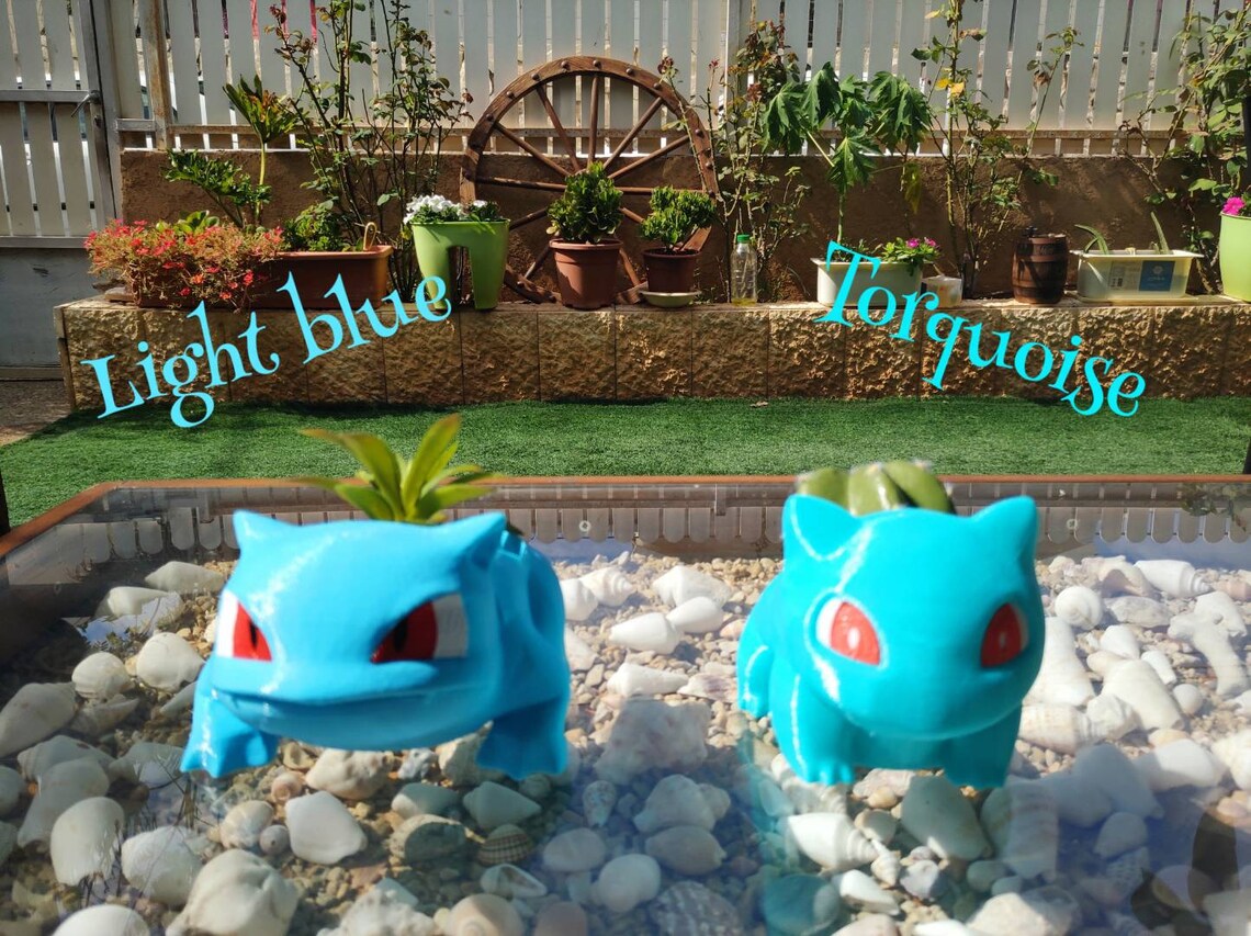 Bulbasaur Ivysaur Venusaur Pokemon planter pot Cute | Etsy