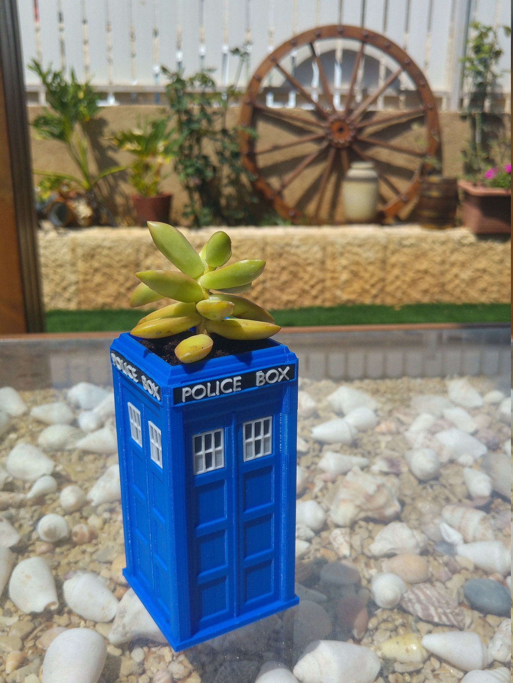 Doctor Who Tardis Police Box Planter Pencil Holder - Etsy