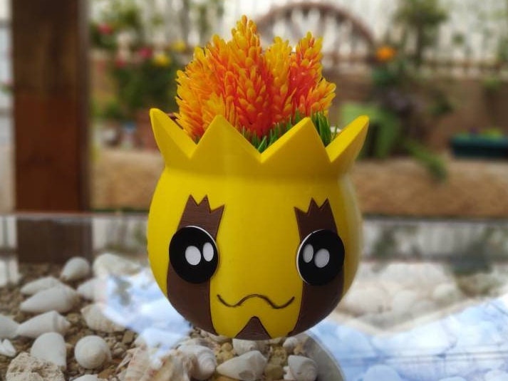 Sunkern Cute Flower Pokemon Planter - Etsy