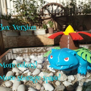 Venusaur Colorful Pokemon Box Desk Organizer Planter Pot - Etsy