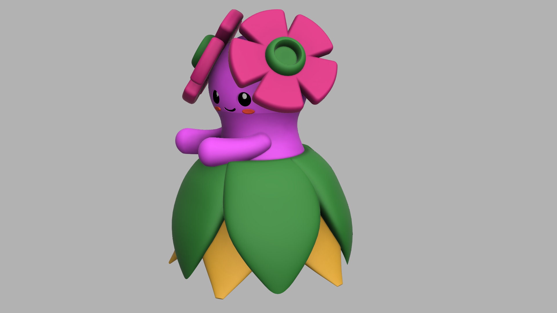 Dancing Bellossom Cute Floral Pokemon Planter WORK IN | Etsy