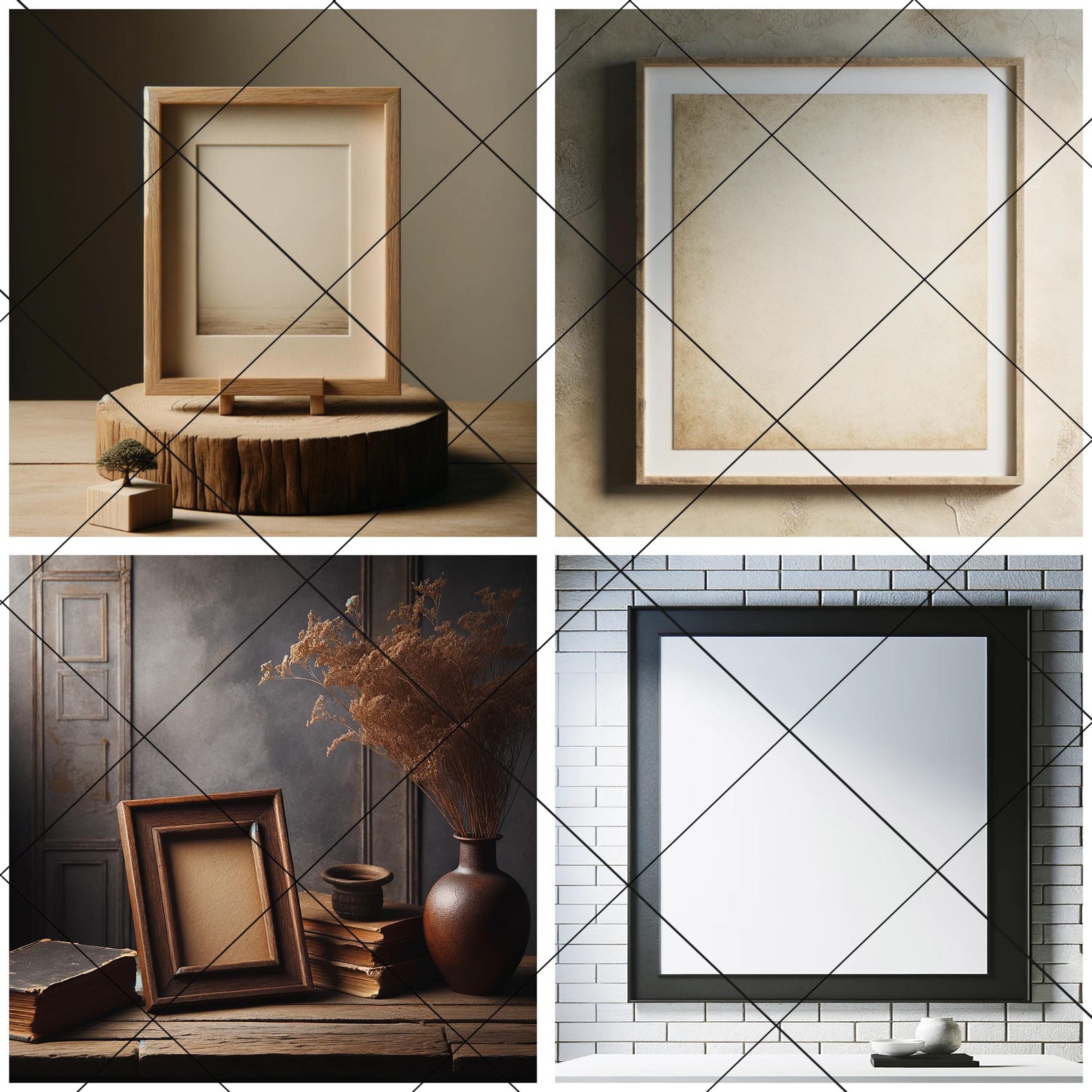 22 Frame Mockups Bundle I Art Frame Mockup I I Photo Frame Mockup I ...