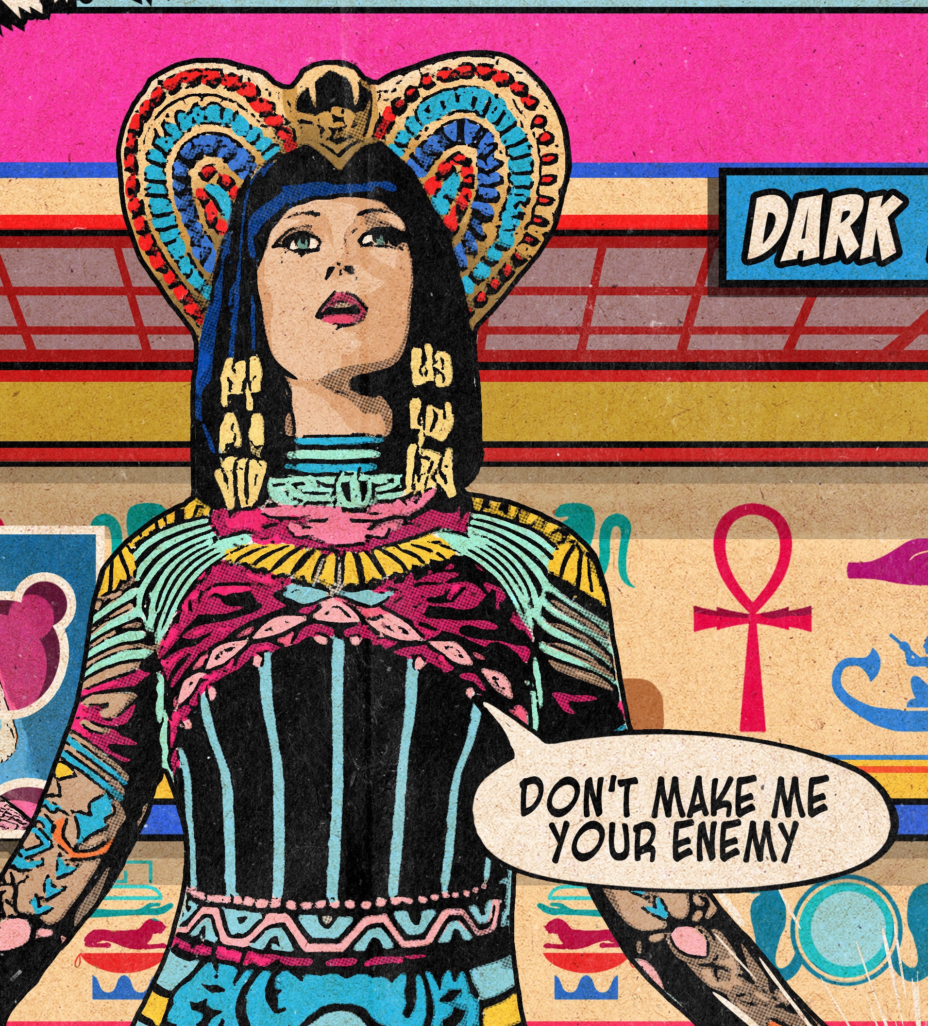 Katy Perry - Dark Horse Vintage Comic Poster sold by Cynthia Smith ...