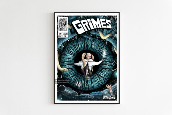 Grimes Visions Album Art