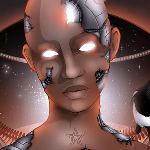 Grimes Print - Geidi Primes Comic Cover Art - Etsy UK