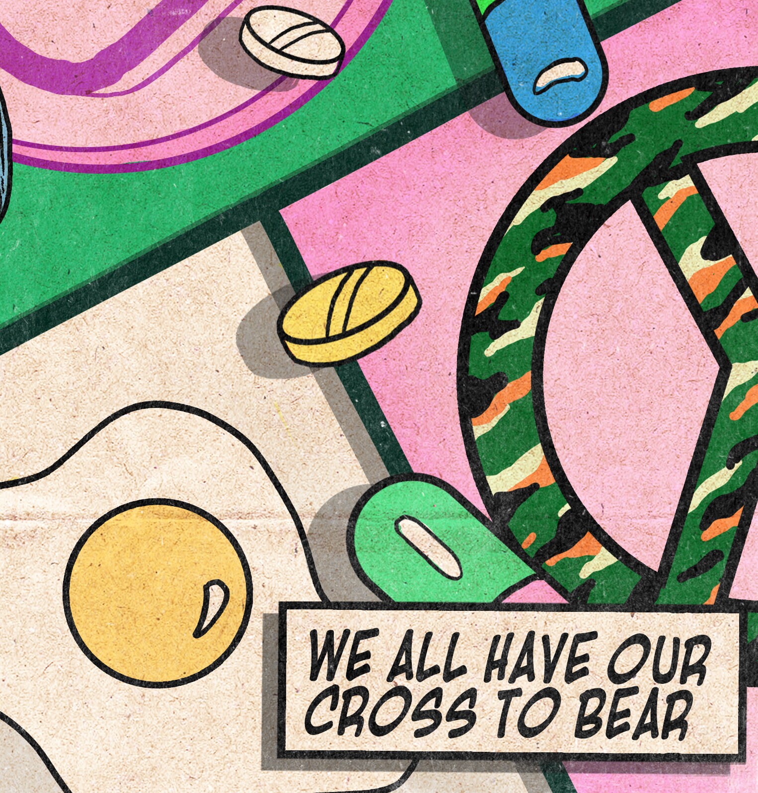 Odd Future Cross Wallpaper