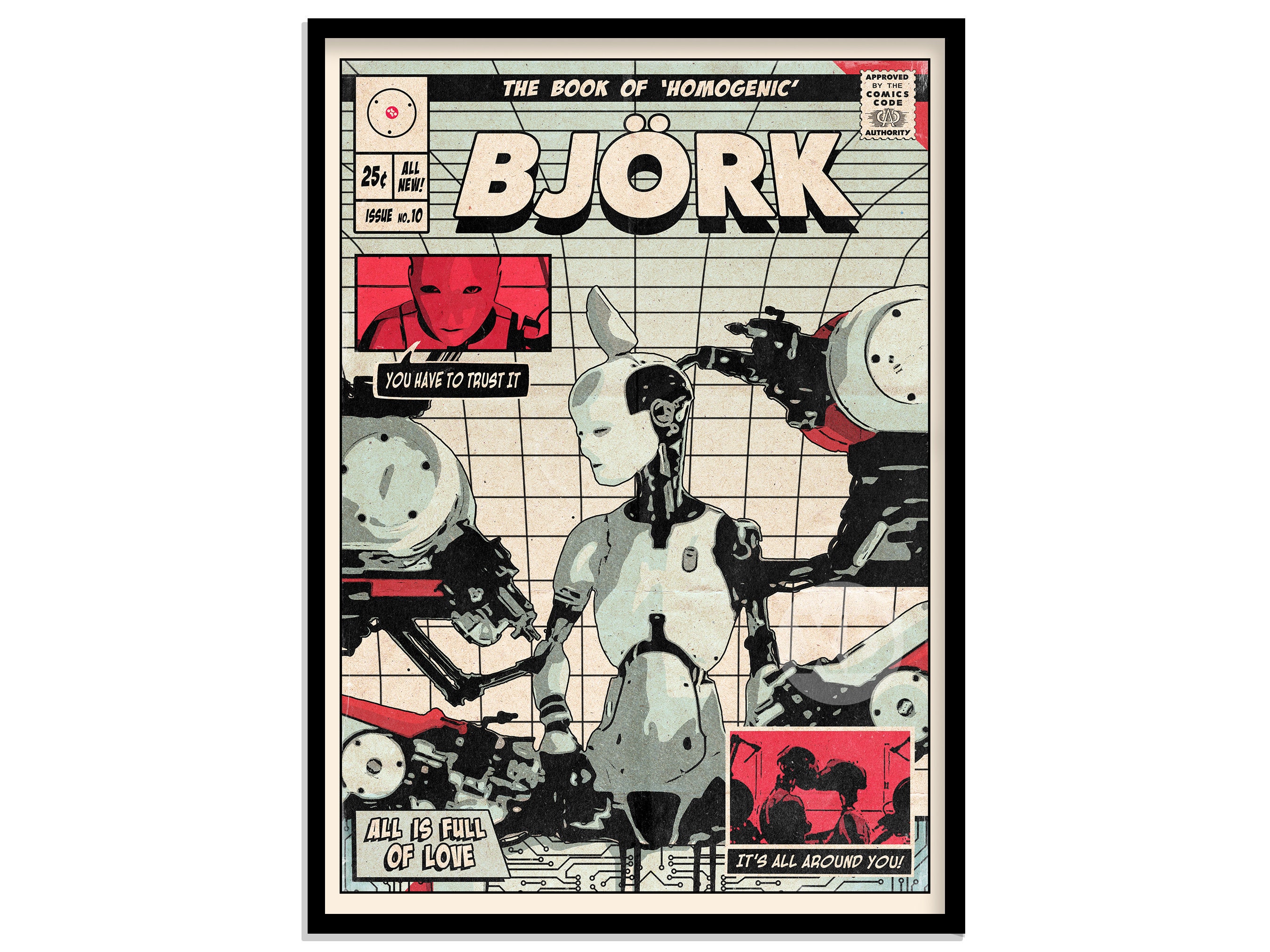 Bjork Post Poster