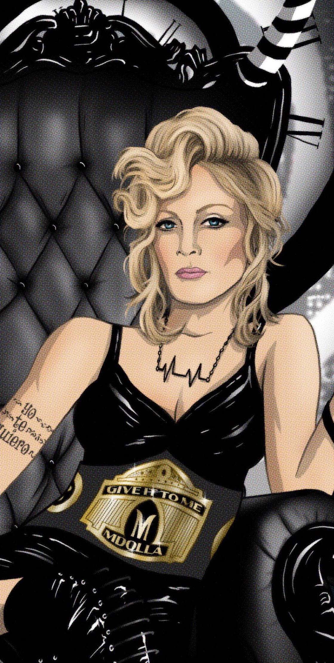 Madonna Print Hard Candy Comic Cover Art Etsy