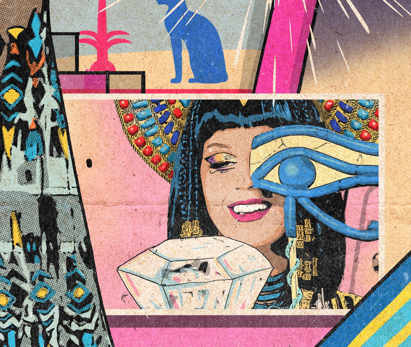 Katy Perry - Dark Horse Vintage Comic Poster sold by Cynthia Smith ...