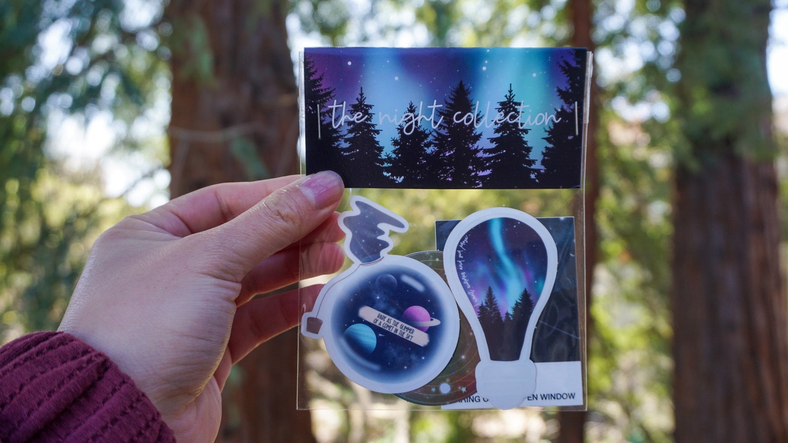 The Night Sticker Collection - Etsy