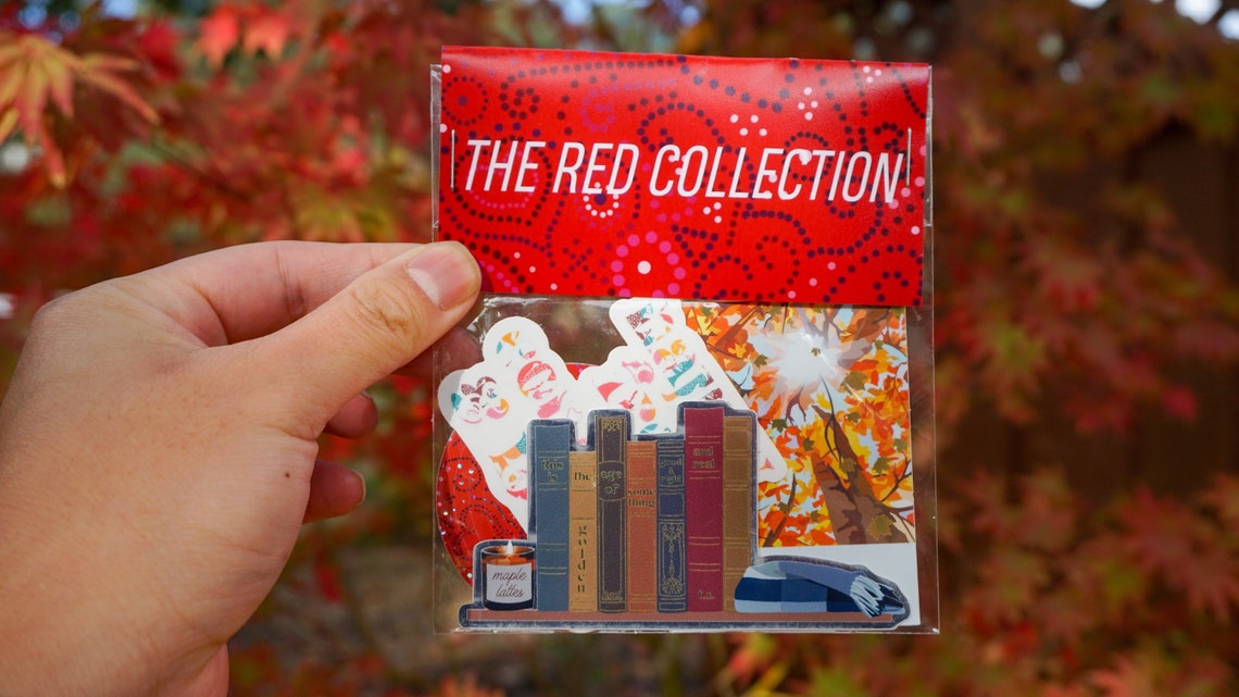 The Red Inspired Sticker Collection - Etsy