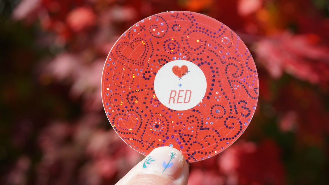 The Red Inspired Sticker Collection - Etsy