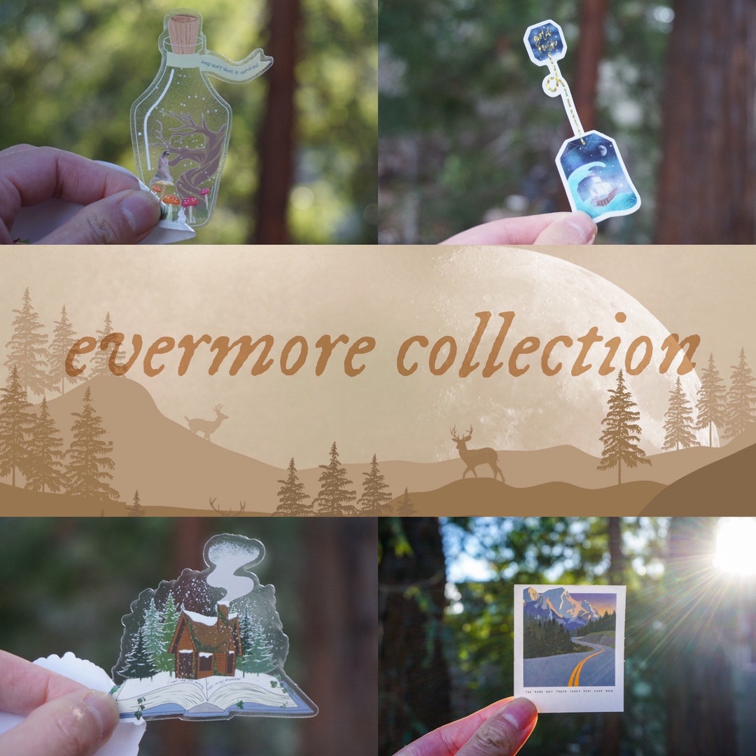 Evermore Inspired Sticker Collection - Etsy