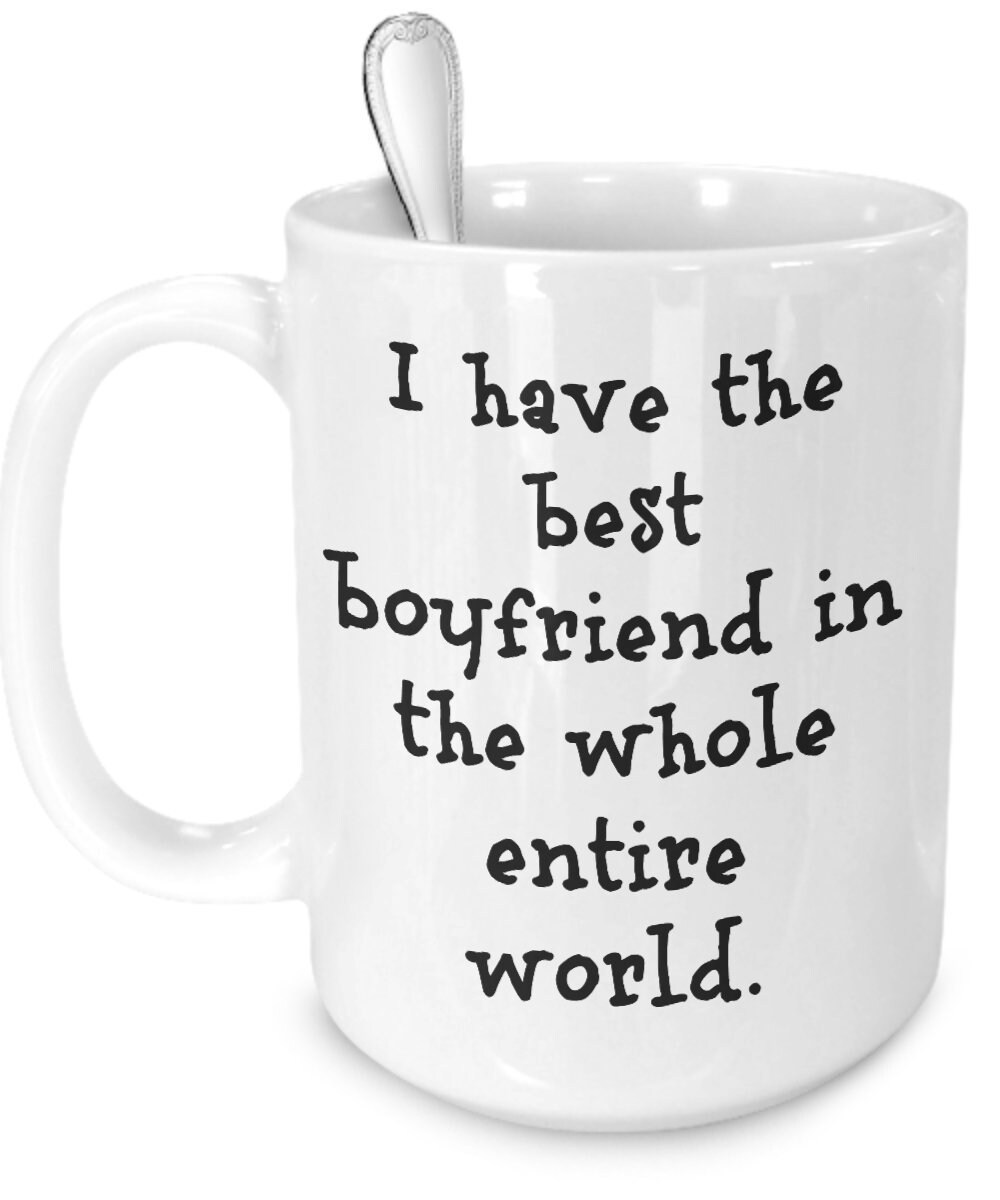 Personalized Mug For Boyfriend Coffee Cup Add Your Picture Love You ...