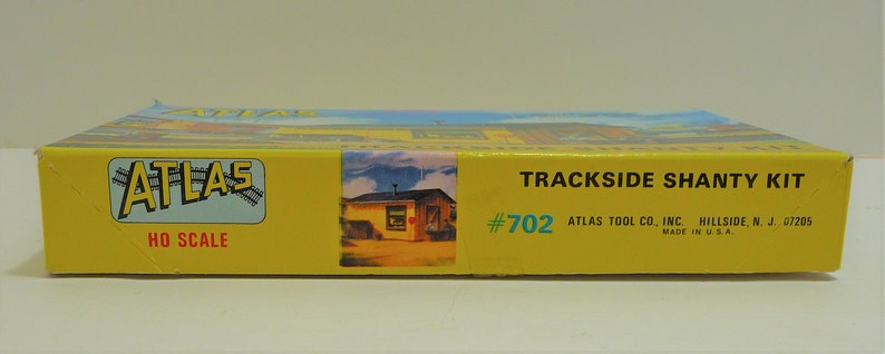 ATLAS HO Scale Trackside Shanty Model Kit 702 VINTAGE 1962 - Etsy