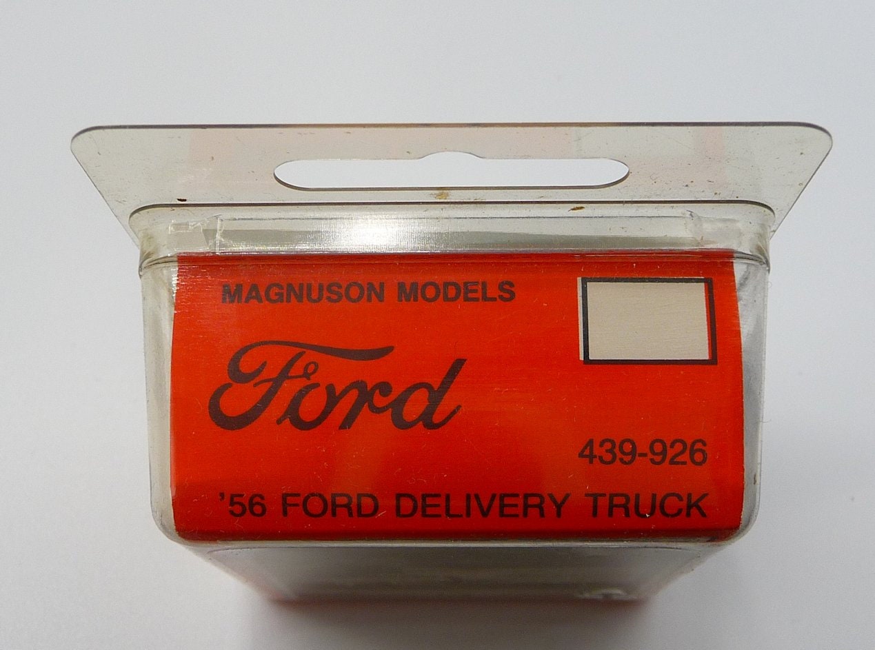 1956 Ford Delivery Truck MAGNUSON MODELS 439-926 HO Scale - Etsy