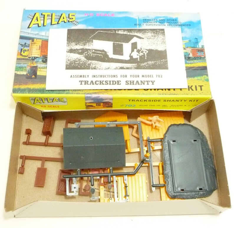ATLAS HO Scale Trackside Shanty Model Kit 702 VINTAGE 1962 - Etsy