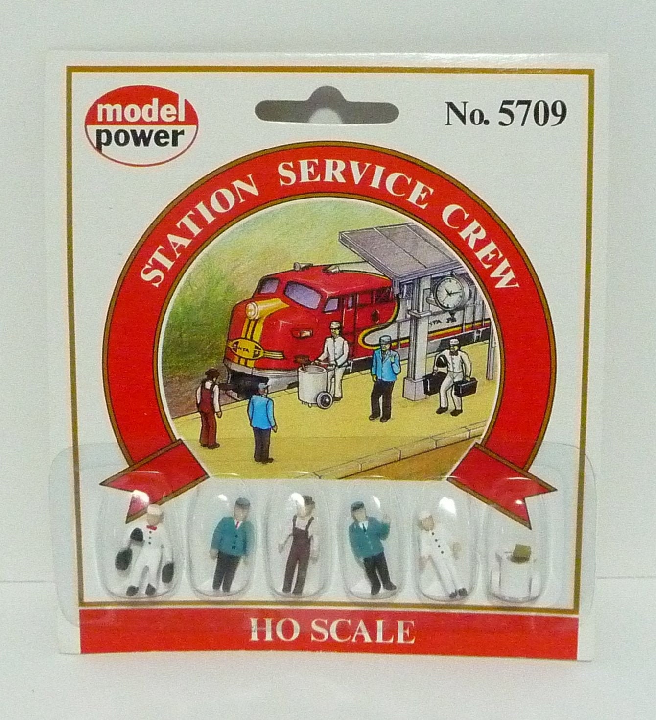 Station Service Crew MODEL POWER 5709 HO Scale New Old Stock Miniature ...