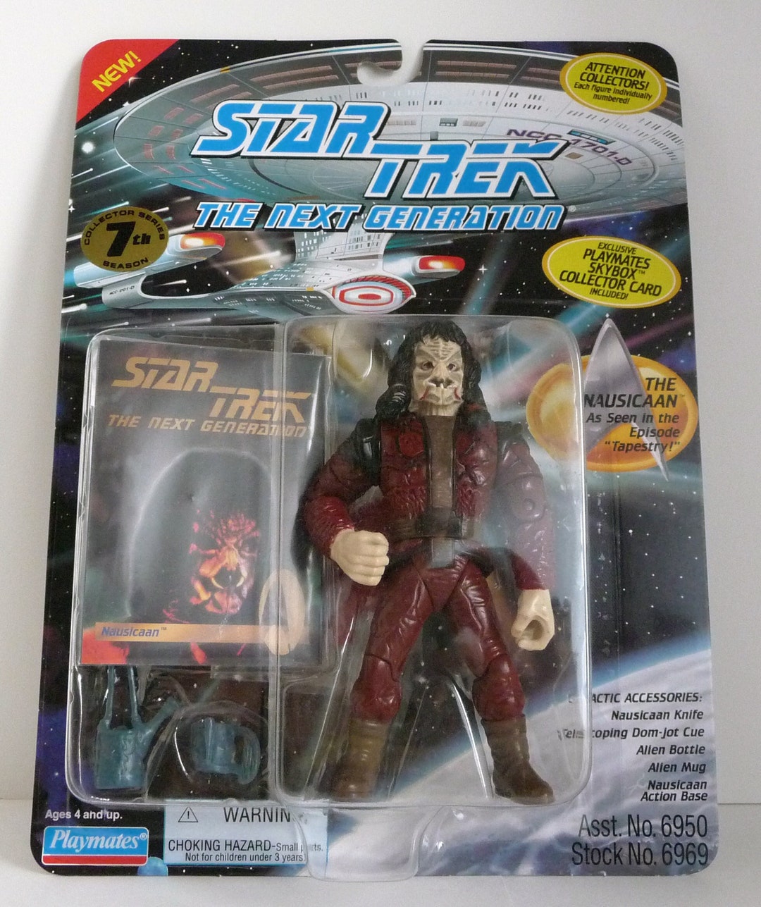 THE NAUSICAAN Star Trek the Next Generation Action Figure 5 - Etsy Finland